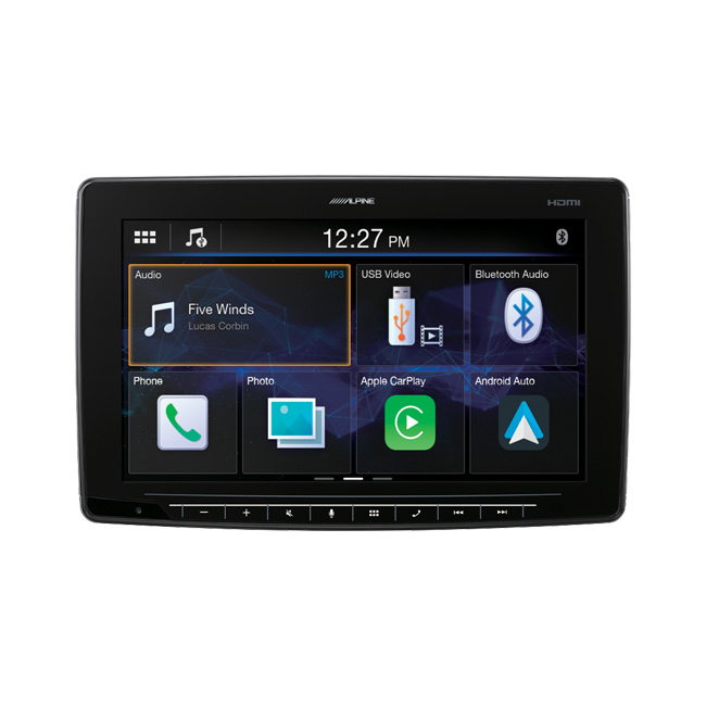 ALPINE Halo11 11 inch WVGA Floating Display Multimedia Station with ...